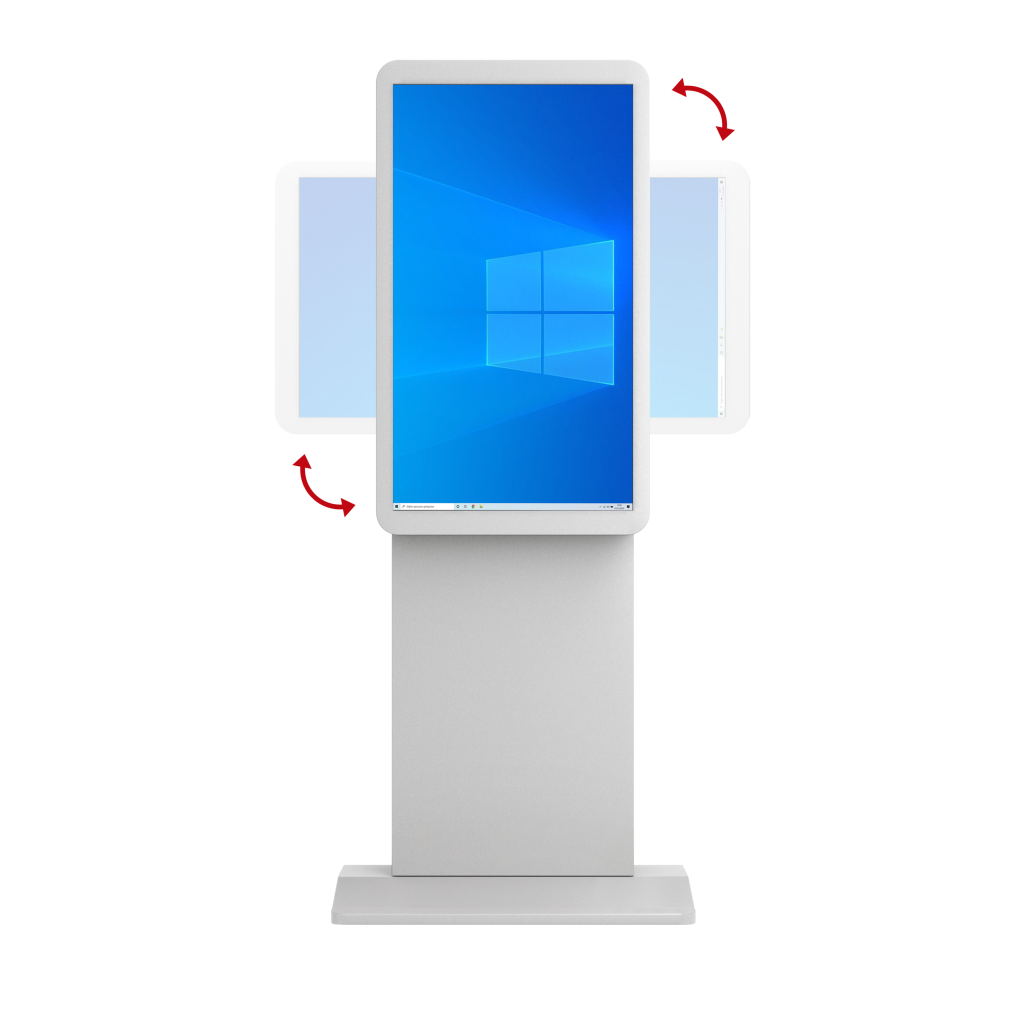 Totens para TVs e Telas Grandes - MDA Totem