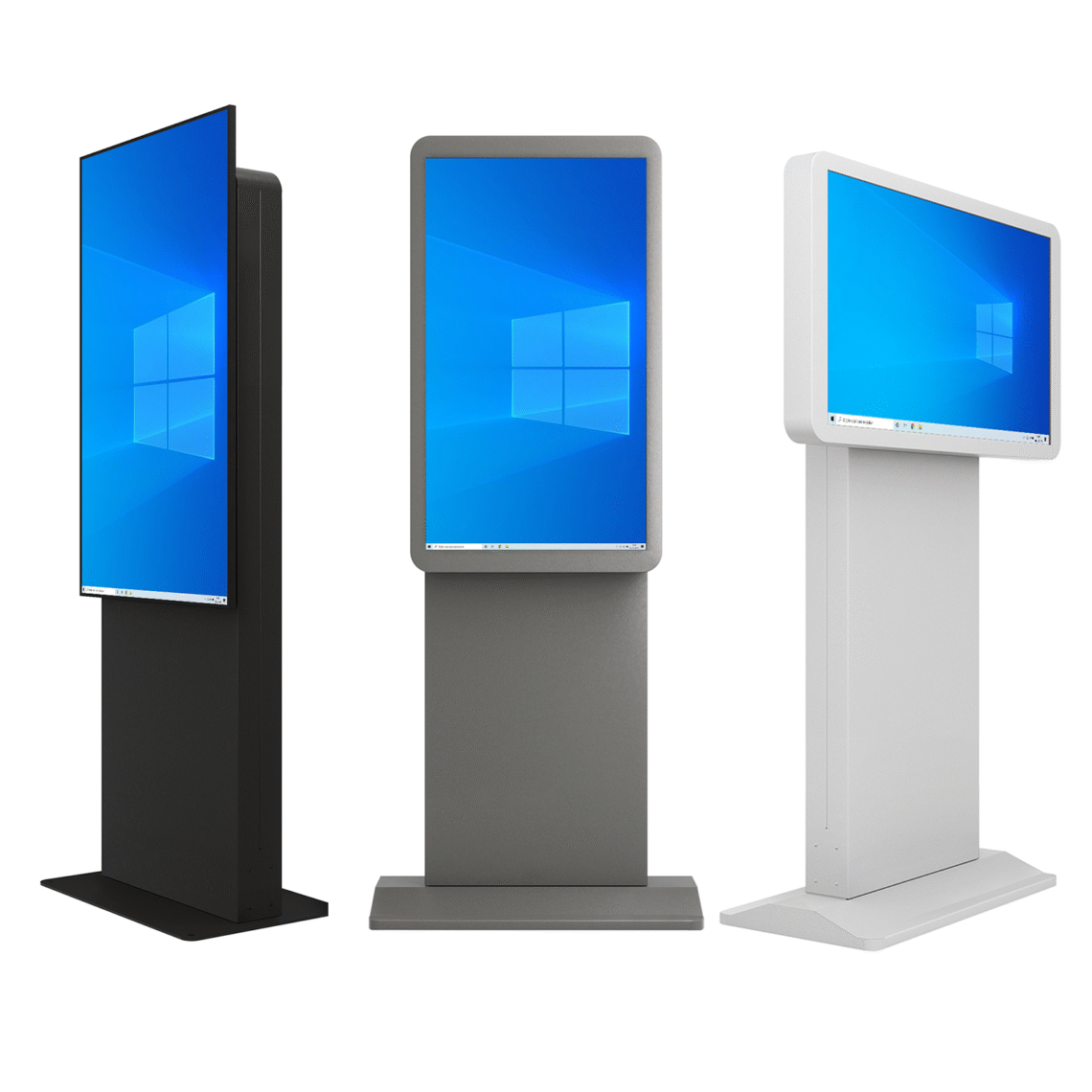 Totens para TVs e Telas Grandes - MDA Totem